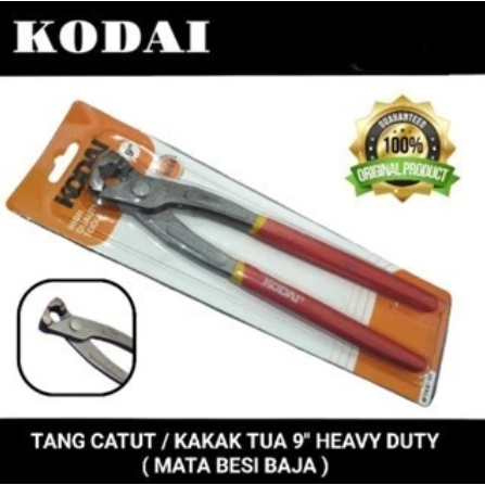Jual kodai tang catut / kakak tua 9" heavy duty ( mata besi baja ...