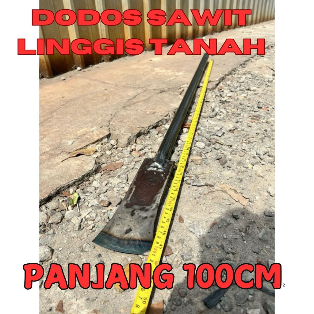 Jual Dodos baja per mobil linggis tanah panjang 100cm gagang pipa dodos ...