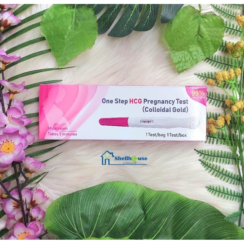 Jual HCG Pregnancy Stick Midstream Test Pack Hamil Sensitif 1 Box isi 1 ...