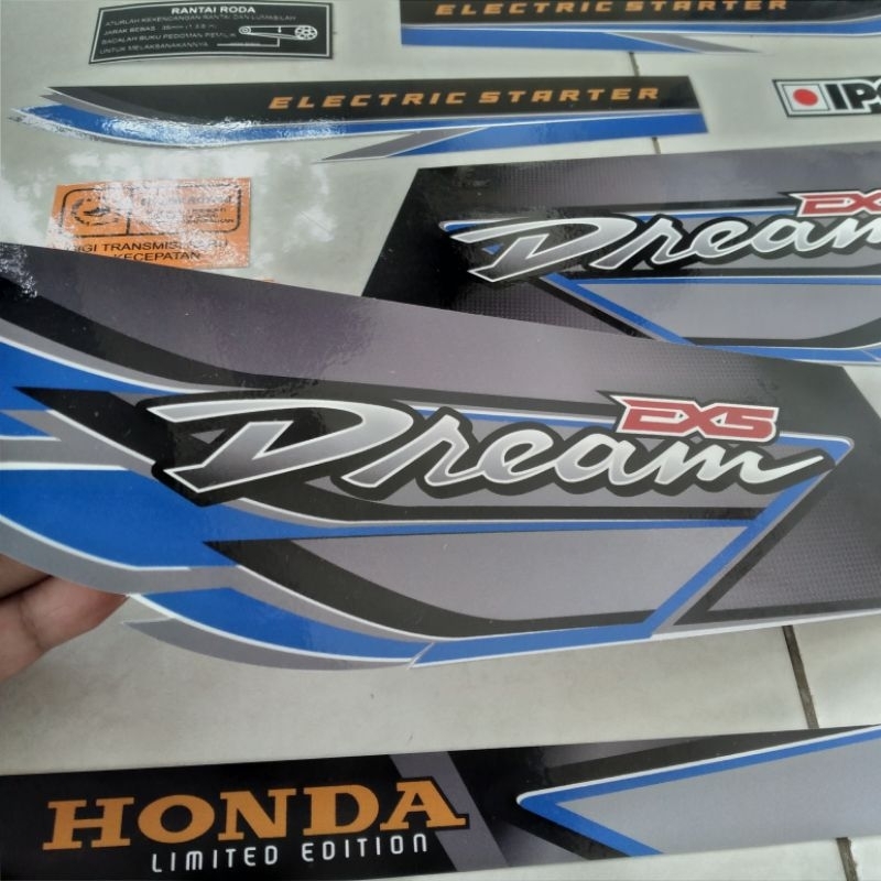 Jual STRIPING HONDA PRIMA, HONDA STAR, THAILAND DREAM EXS | Shopee ...