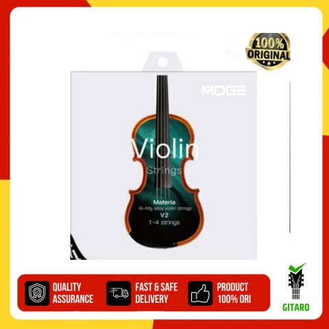 Jual Senar Violin Moge V1 Alloy Violin String or Senar Biola Moge V2 Al ...