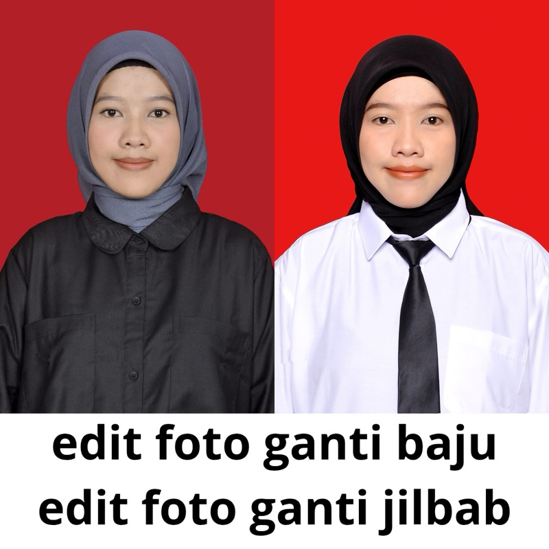 Jual EDIT FOTO GANTI JILBAB EDIT FOTO GANTI KOSTUM EDIT PAS FOTO ...