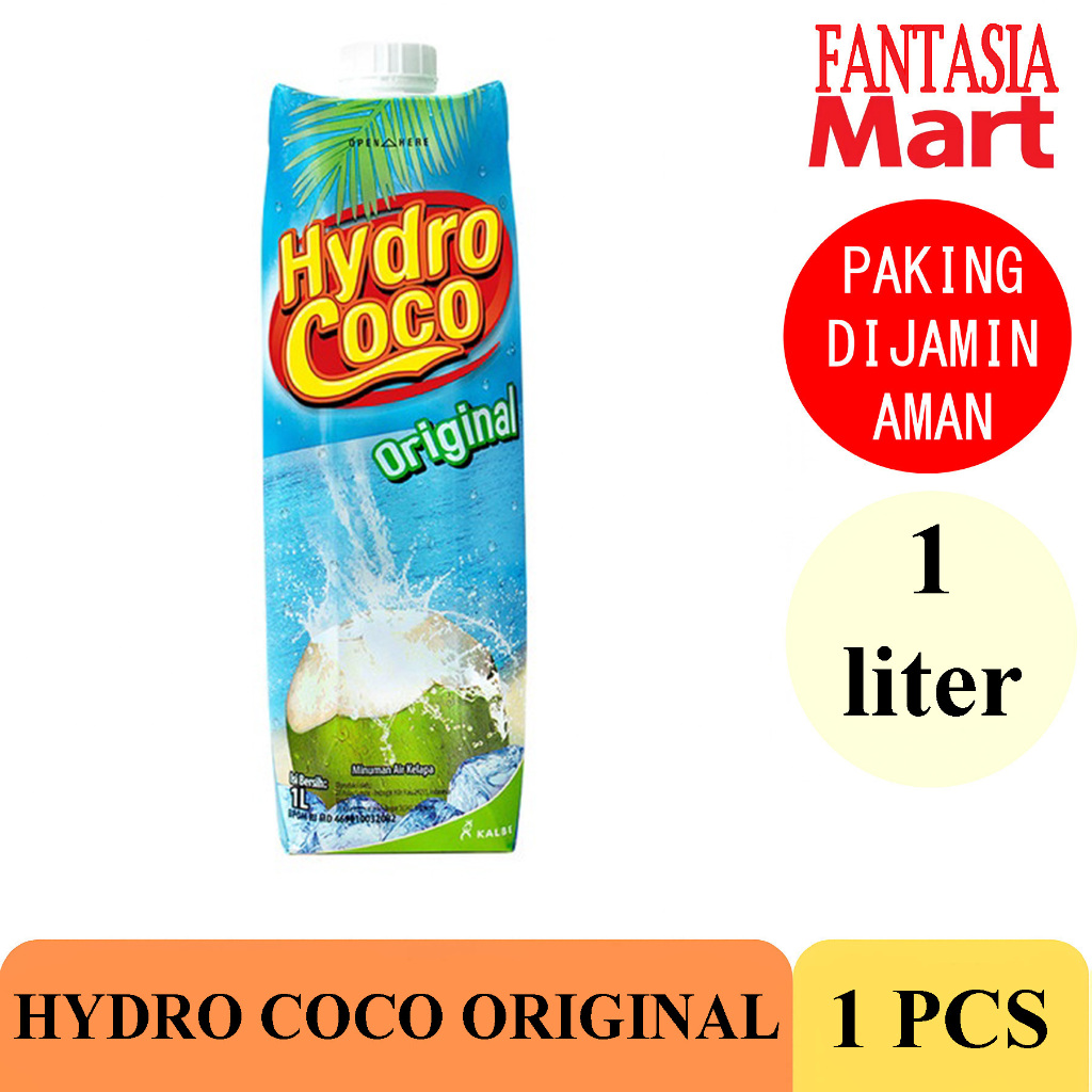 Jual HYDRO COCO 1000ml PER PCS FANTASIA DENGAN PAKING AMAN | Shopee Indonesia