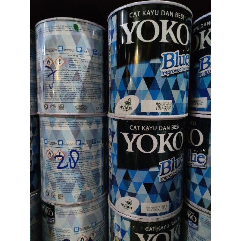 Jual Cat Minyak Kayu dan Besi Yoko Avian Brand 0,7 L | Shopee Indonesia