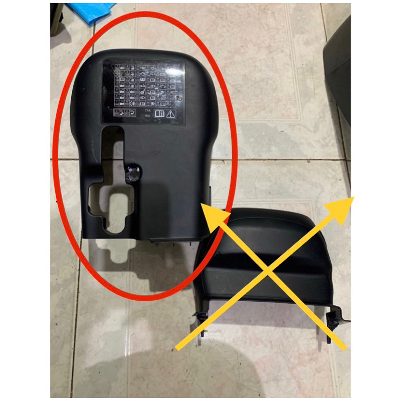 Jual cover bawah column steer HRV cover column stir HRV bawah ORIGINAL ...