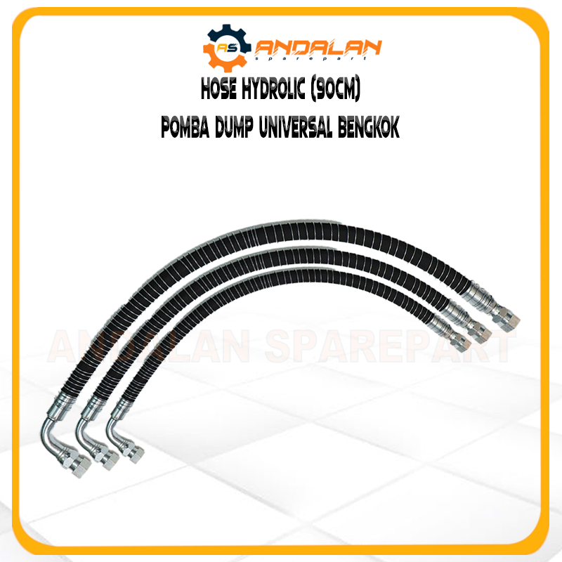Jual Selang Hydrolic Pomba Dump Universal bengkok 90CM | Shopee Indonesia
