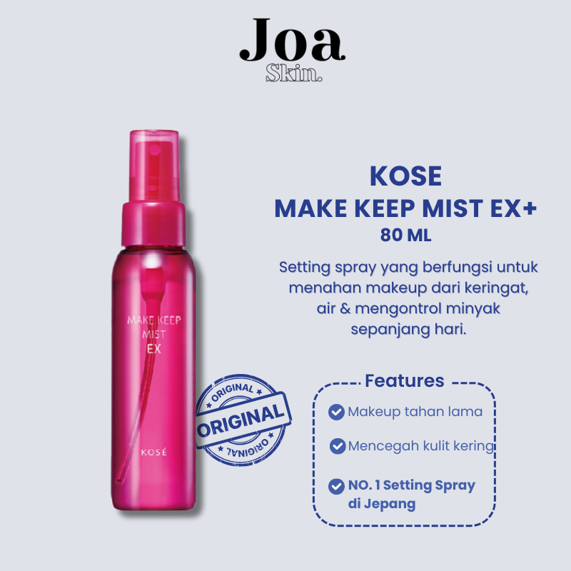 Jual [READY STOCK] KOSE Make Keep Mist EX+ - 80ml / Setting Spray No 1 di Jepang | Shopee Indonesia
