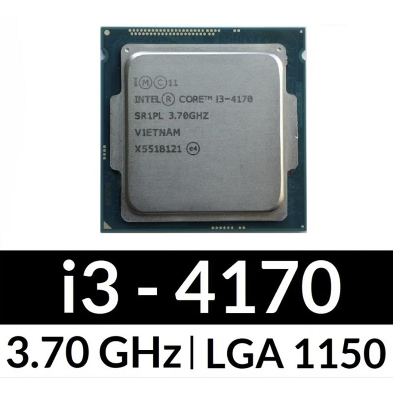 Jual PROCESSOR CORE I3 4170 3.7GHZ LGA 1150 GEN4 | Shopee Indonesia