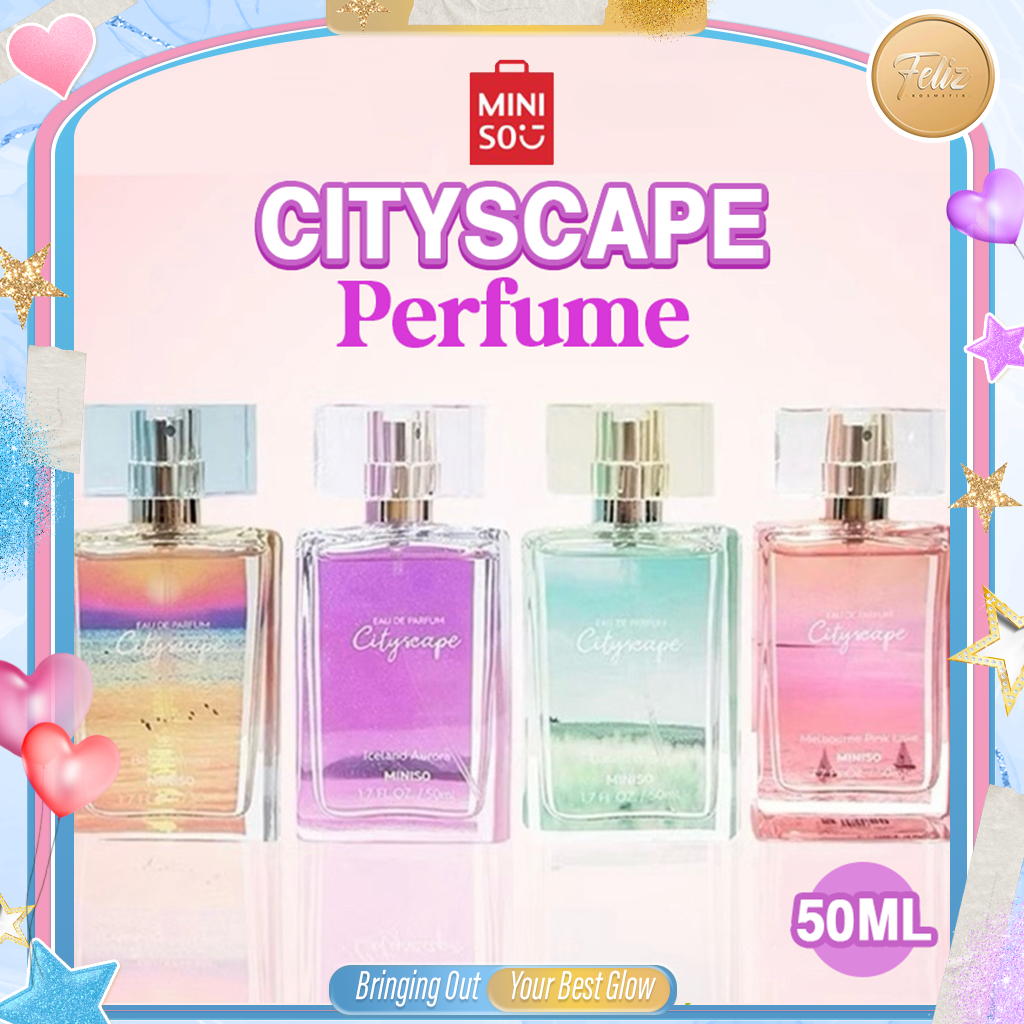 Jual * FELIZ * MINISO Cityscape Perfume 50ml | Shopee Indonesia