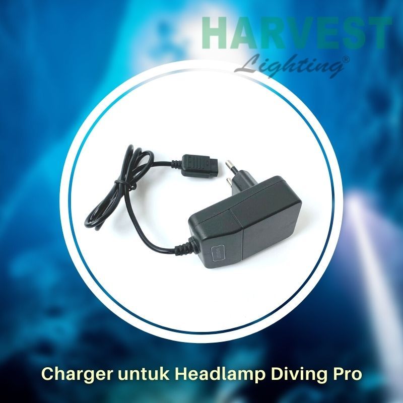 Jual Charger Adaptor Harvest Lighting untuk Headlamp Diving 55W 95W ...