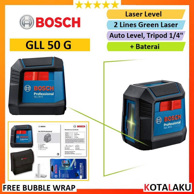 Jual Laser Level Self Tile Leveling Keramik Laser Bosch GLL 50 G 50G ...