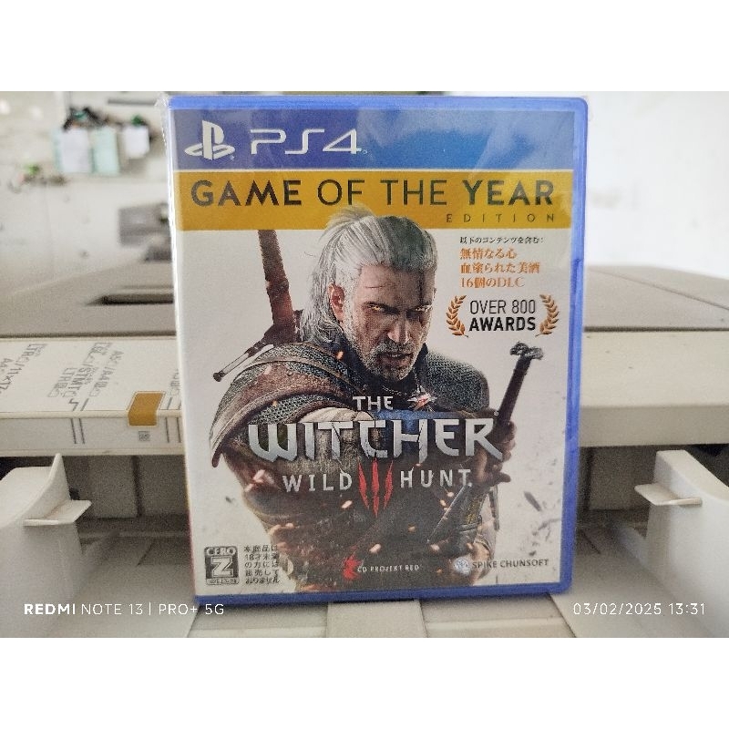 Jual BD/KASET PS 4 THE WITCHER GOTY EDITION REG 2 Mulus Seperti Baru | Shopee Indonesia