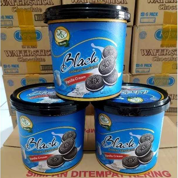 Jual DENEX BISKUIT BLACK COOKIES - Denex Black Cookies - Jajan Lebaran ...