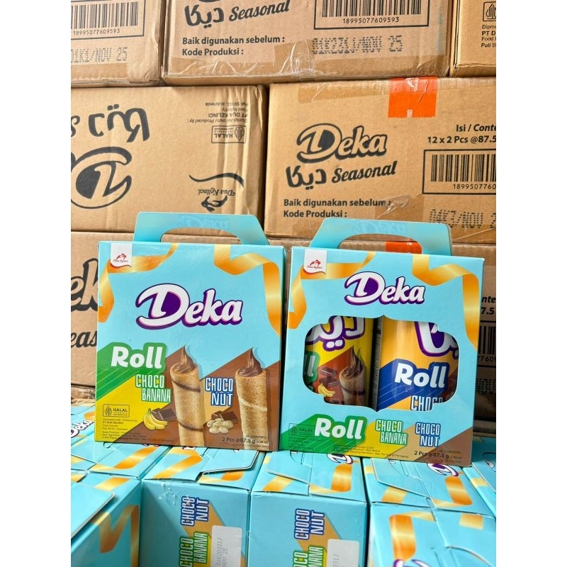 Jual Deka Wafer Roll Kaleng isi 2 spesial Idul Fitri | Shopee Indonesia