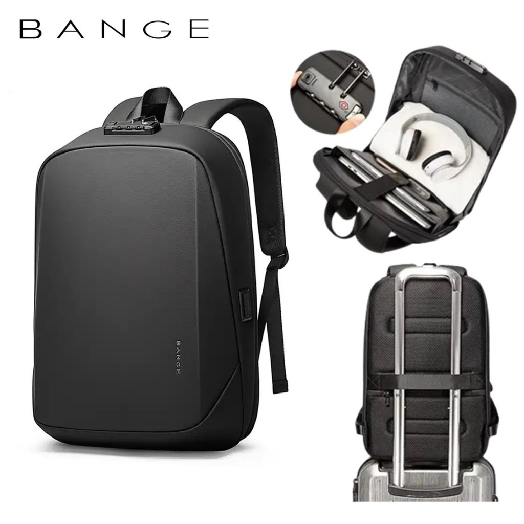 Jual Bange BG7251 Tas Laptop Kerja Ransel Backpack Pria Lock TSA 15.6 Inch | Shopee Indonesia