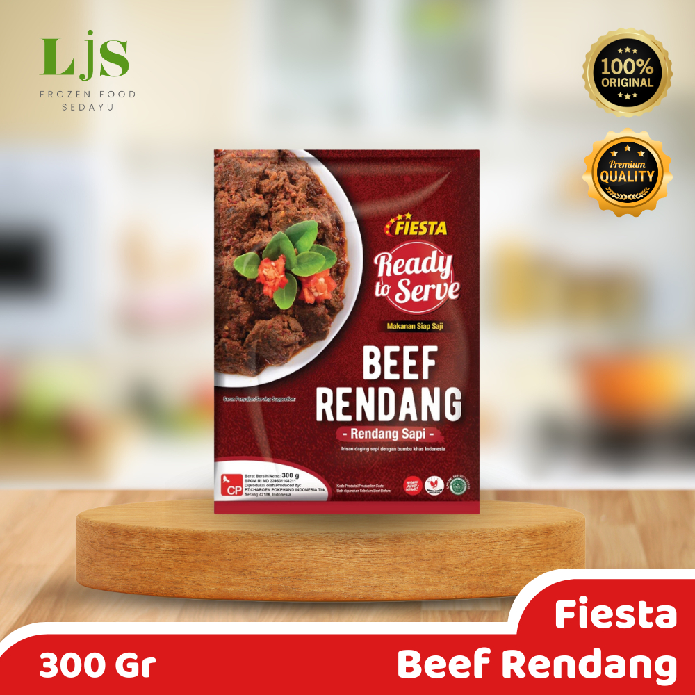 Jual Fiesta Beef Rendang Sapi 300 Gr | Shopee Indonesia