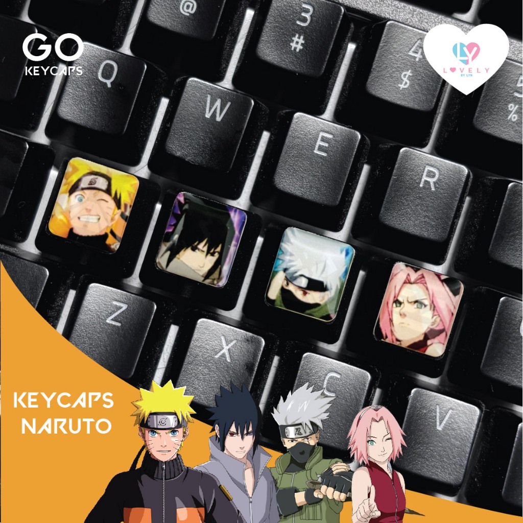 Jual Keycaps PBT Naruto | GO KEYCAPS | Shopee Indonesia