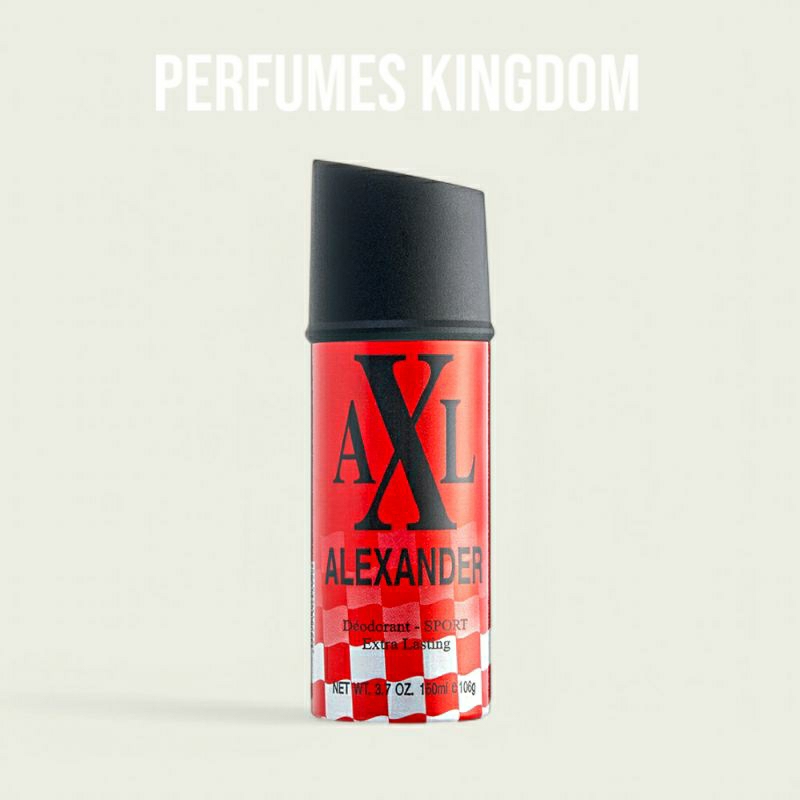 Jual AXL ALEXANDER DEODORANT SPRAY 150ML QUANTUM SPORT | Shopee Indonesia