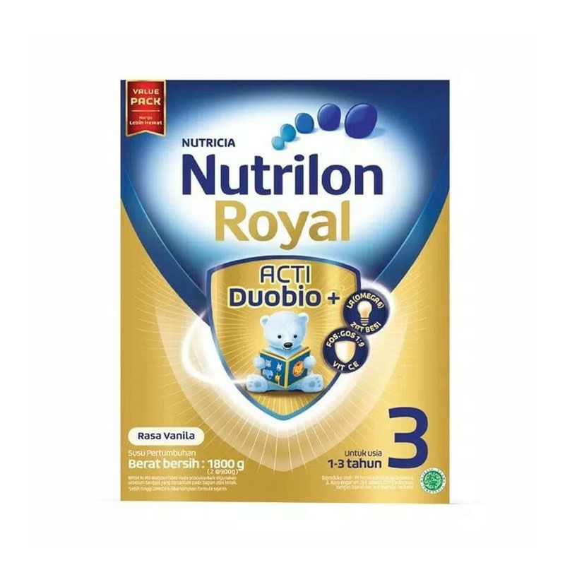 Jual NUTRILON ROYAL ACTI DUOBIO 3 VANILA 1800 GR | Shopee Indonesia