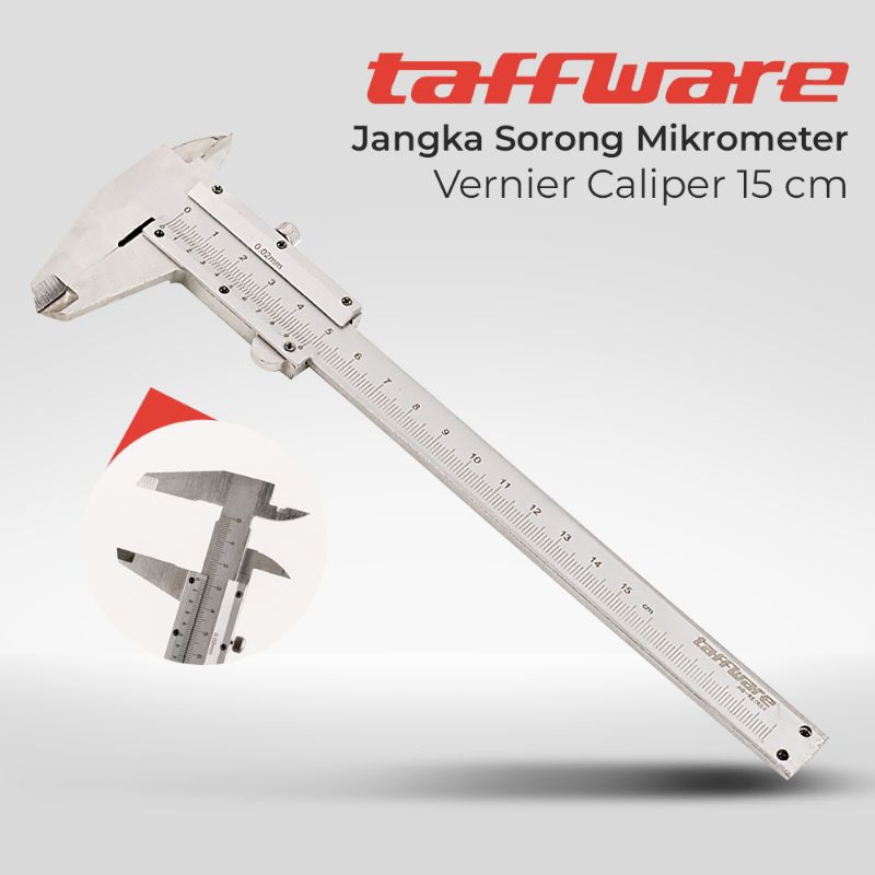 Jual Jangka Sorong Stainless Steel Sigmat Caliper Micrometer 15 cm | Shopee Indonesia