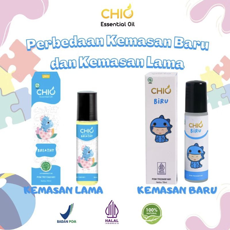 Jual Chio Baby Roll On Cough and Flu Essential Oil Baby and Kid Untuk ...