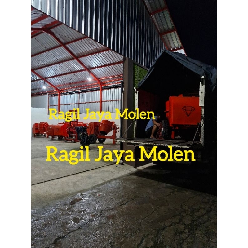 Jual Molen Cor Beton Semen Paling Laris Full 3 mm Anti Penyok / Mesin ...