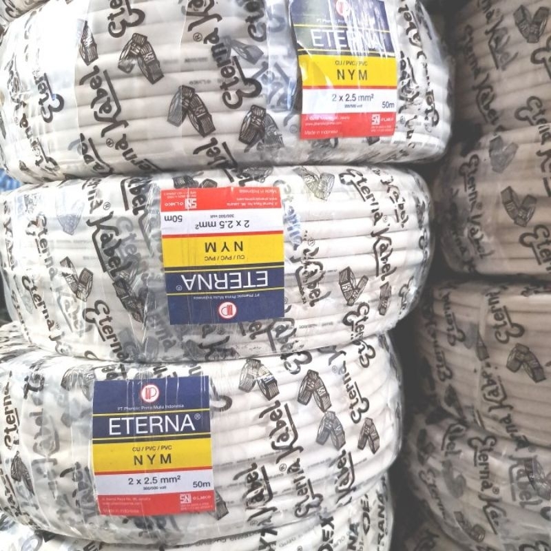Jual Kabel Eterna NYM 2x2.5 Per Meter | Shopee Indonesia