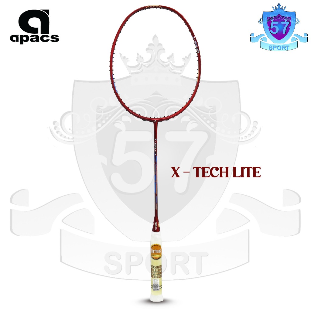 Jual Raket Original Apacs X-TECH LITE Bonus Senar dan Tas Badminton ...