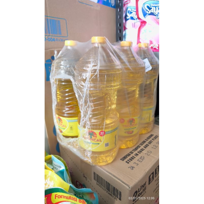 Jual Tropical Minyak Goreng Kemasan Botol 2 Liter | Shopee Indonesia