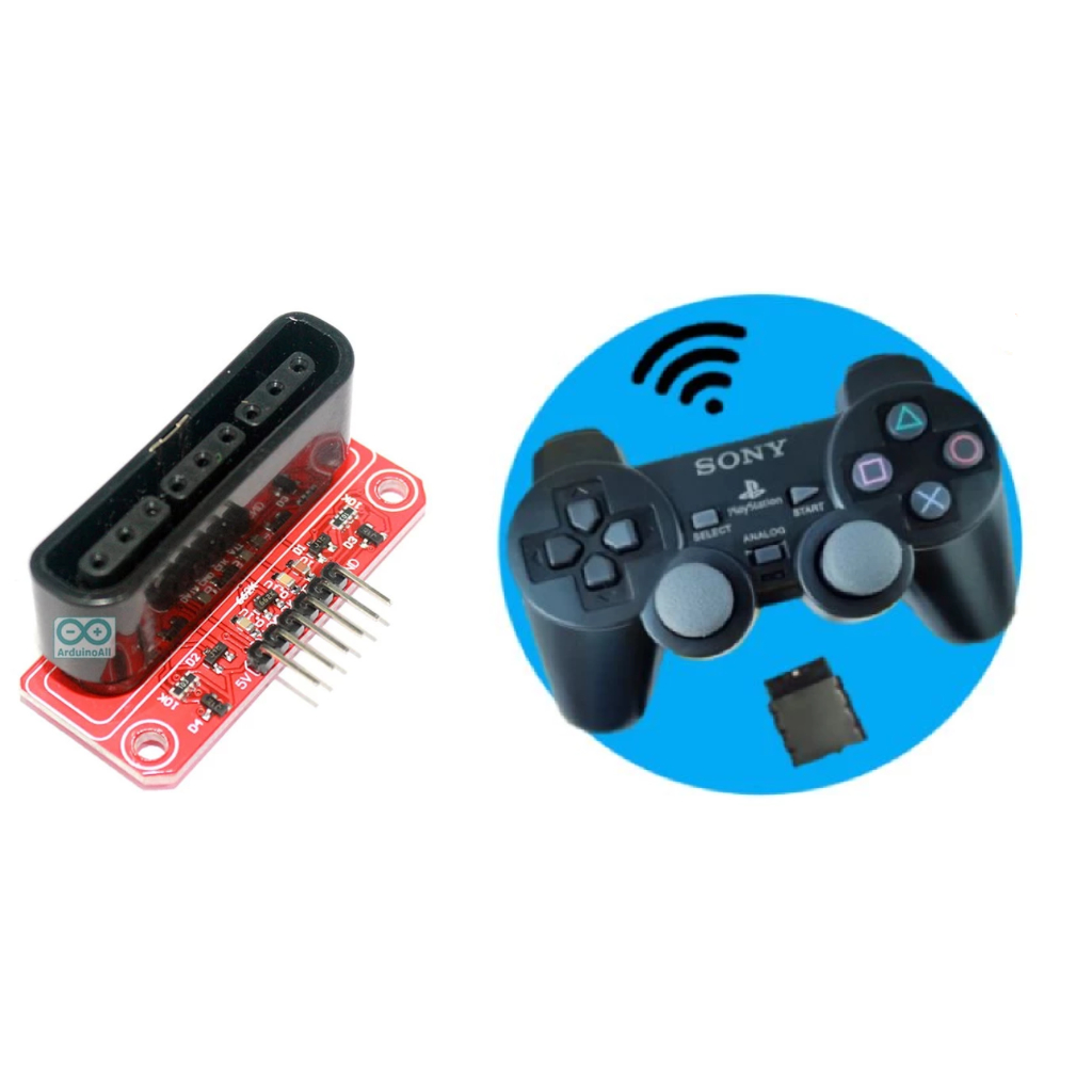 Jual Stick Wireless Plus Modul Konektor MyRio1900 Arduino ESP | Shopee ...