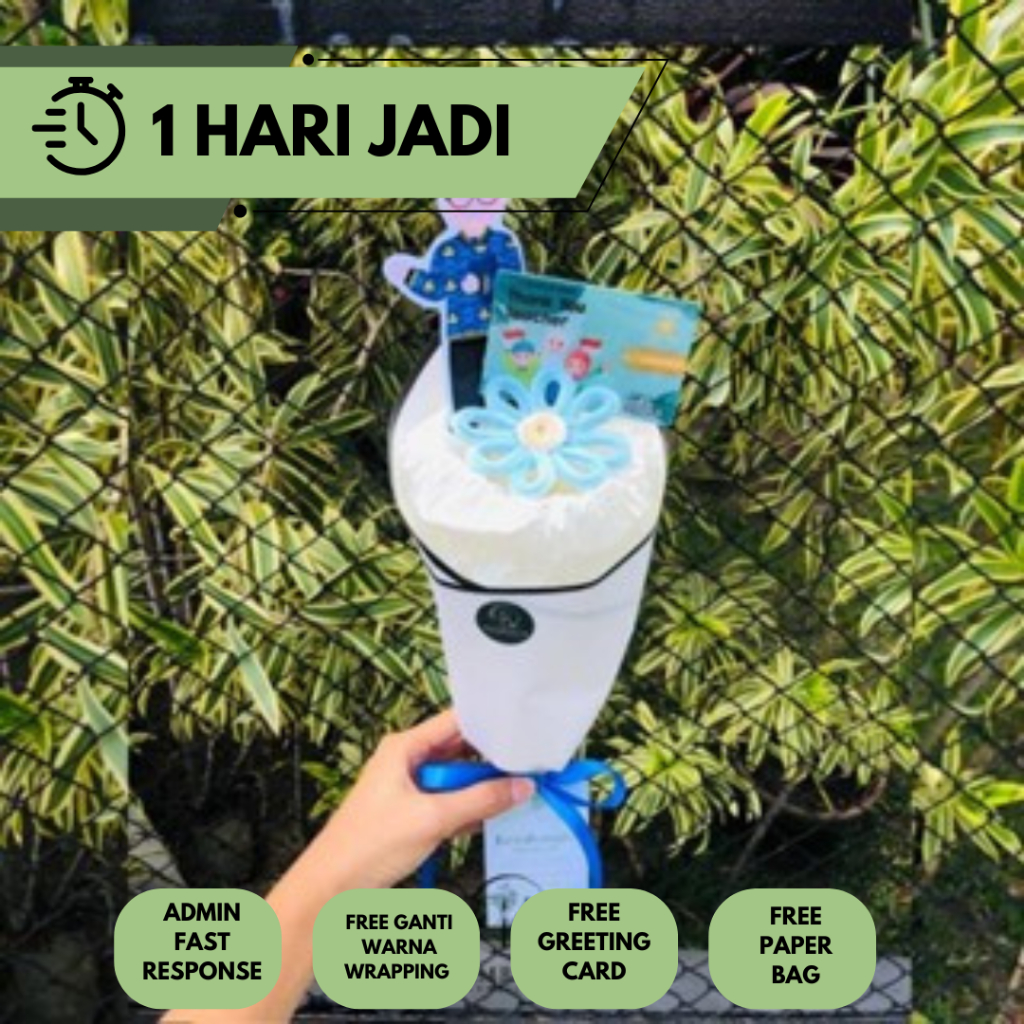 Jual CONNI TEACHER/ BUKET TOPPER GURU KAWAT BULU/ BUKET KAWAT BULU KADO ...