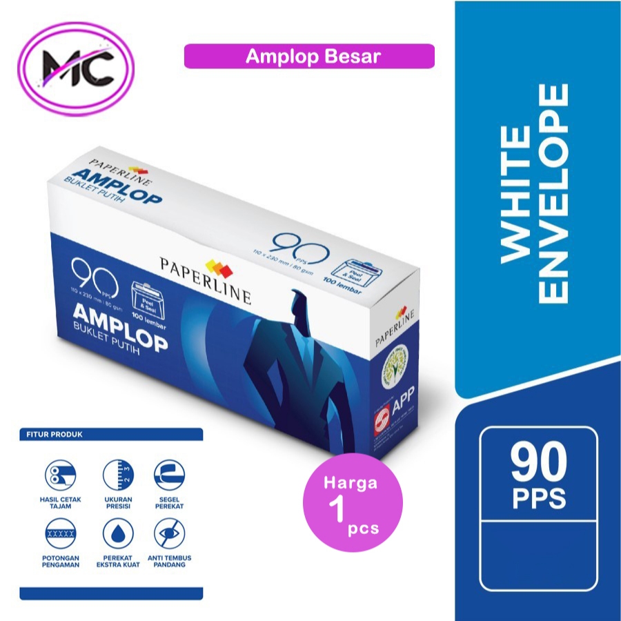 Jual Amplop Putih Polos Besar Untuk Kondangan Sumbangan Surat Menyurat ...