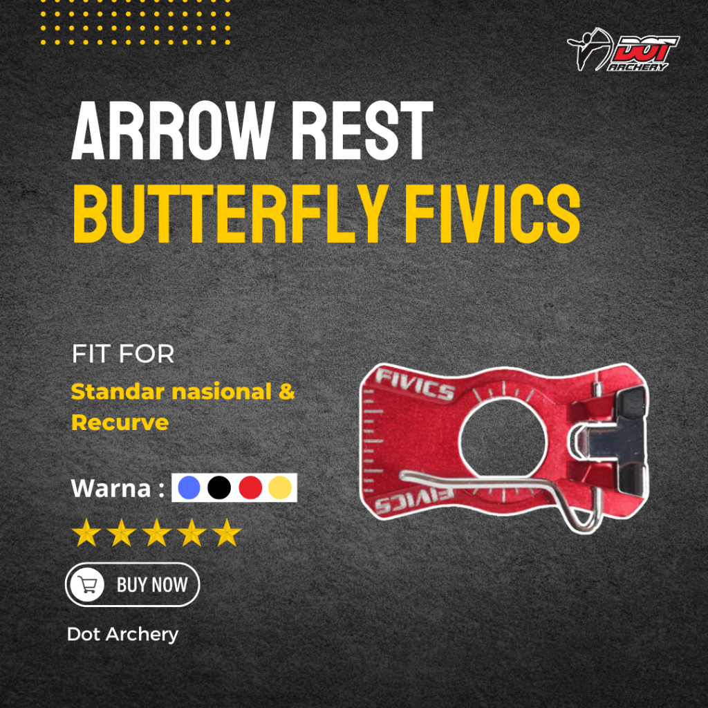 Jual FIVICS ARROW REST BUTTERFLY | REST BUSUR | ARROW REST STANDAR DAN ...