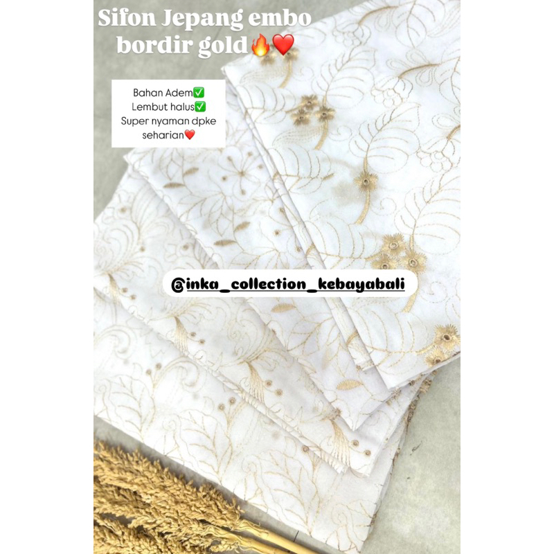 Jual MATERIAL SIFON JEPANG EMBO PREMIUM IMPO*T ByINKA | Shopee Indonesia