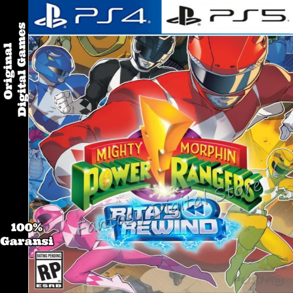 Jual Mighty Morphin Power Rangers Rita's Rewind PS4 PS5 Digital ...