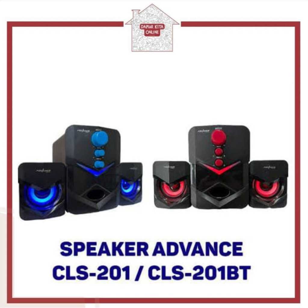 Jual Speaker Bluetooth CLS 201 BT / Speaker Advance CLS-201 Bluetooth ...