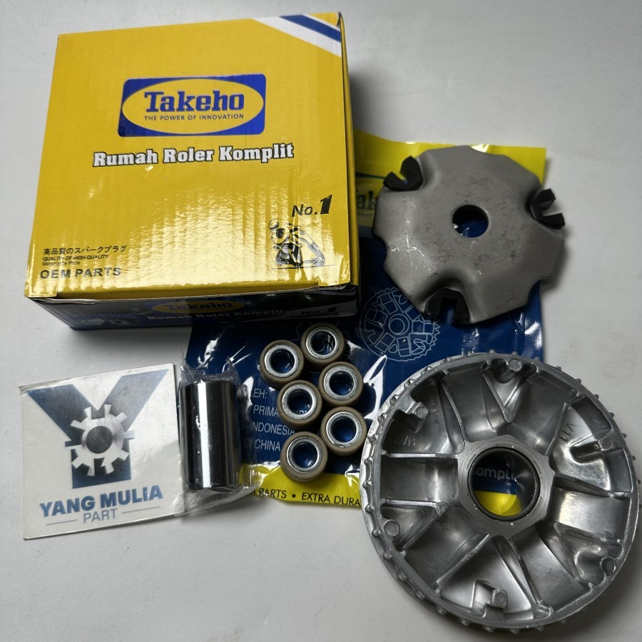Jual TAKEHO BEAT FI RUMAH ROLLER ASSY KIT SET LENGKAP SLIDER CVT PAKET ...