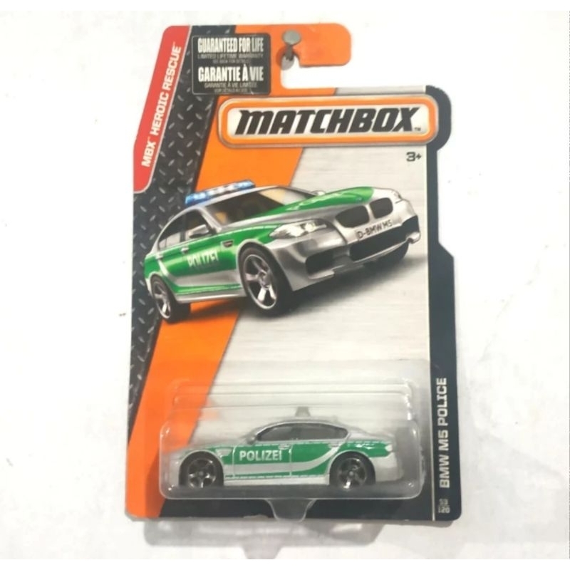 Jual Matchbox BMW M5 Police Polizei Polisi | Shopee Indonesia