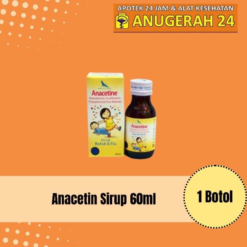 Jual Anacetin Sirup 60ml | Shopee Indonesia