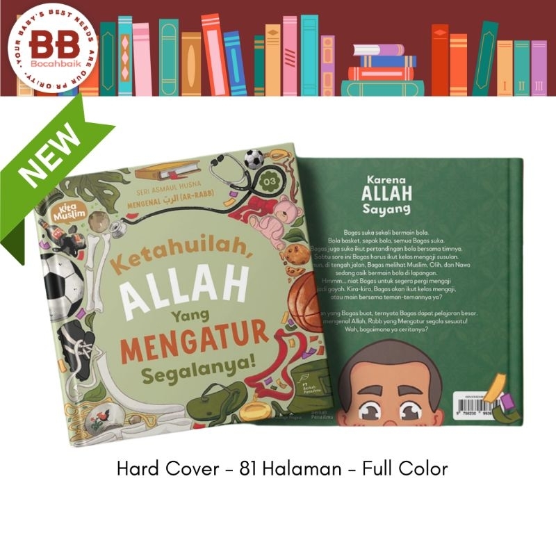 Jual Buku Seri Asmaul Husna Jilid 3 : Ketahuilah Allah yang Mengatur ...
