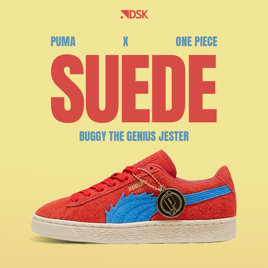 Jual Puma X One Piece Suede Buggy the Genius Jester 100% Original ...