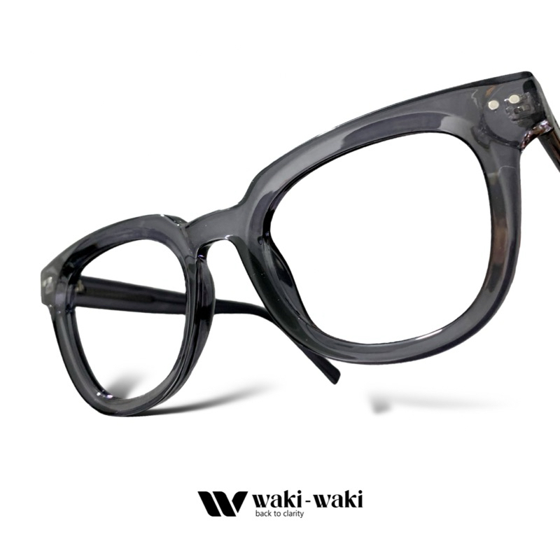 Jual Frame Kacamata Saka | Kacamata Kotak | Waki Waki Eyewear | Shopee Indonesia