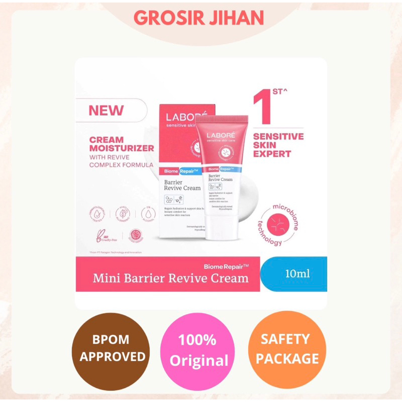 Jual LABORE Sensitive Skin Care Biome Repair Barrier Revive Cream 10ml ...