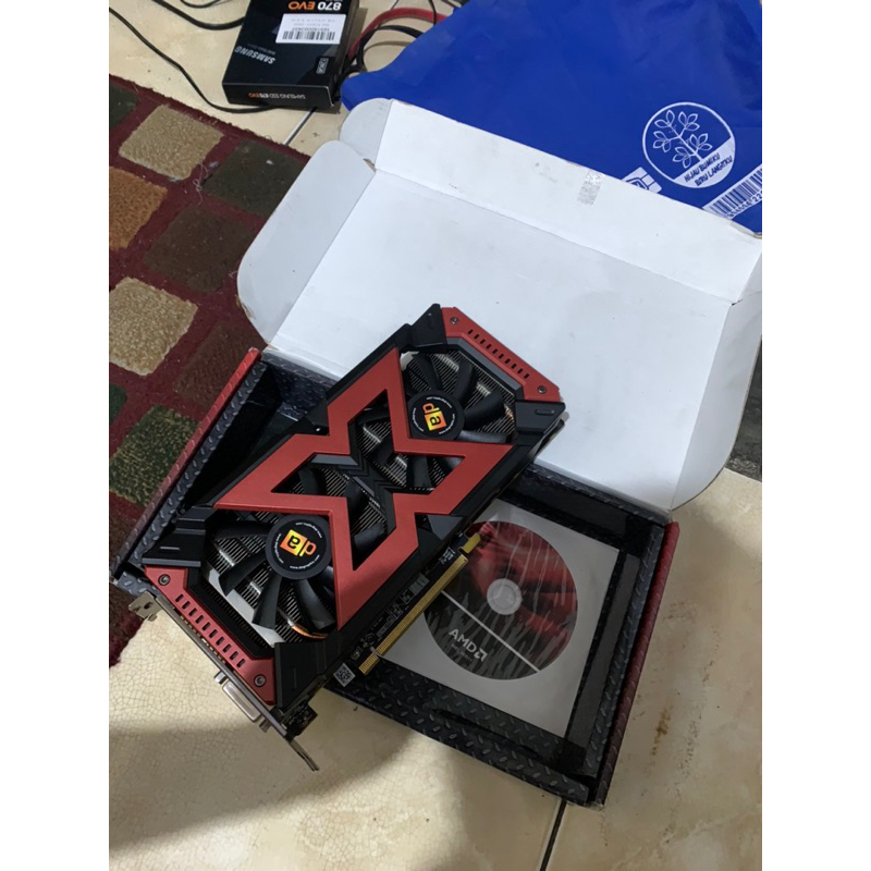 Jual vga rx 570 4gb fullset dus box | Shopee Indonesia