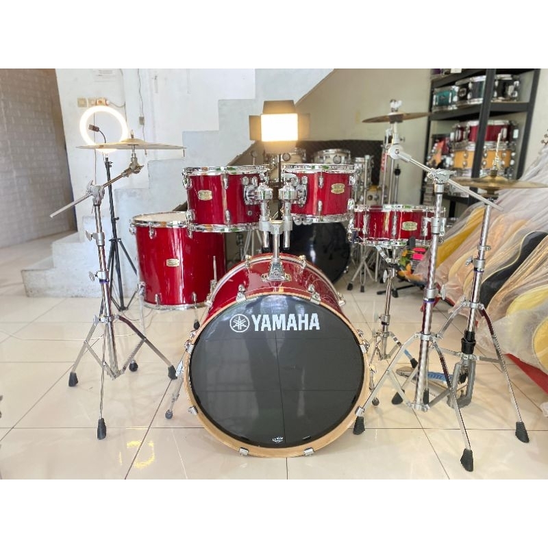 Jual Drum Set Yamaha stage Custom All birch Shell | Shopee Indonesia