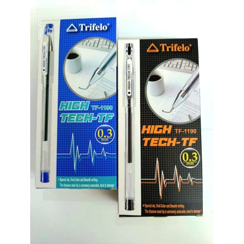 Jual pulpen HIGH-TECH, hitec Trifelo TF-1190 1 pack (12pcs) | Shopee ...