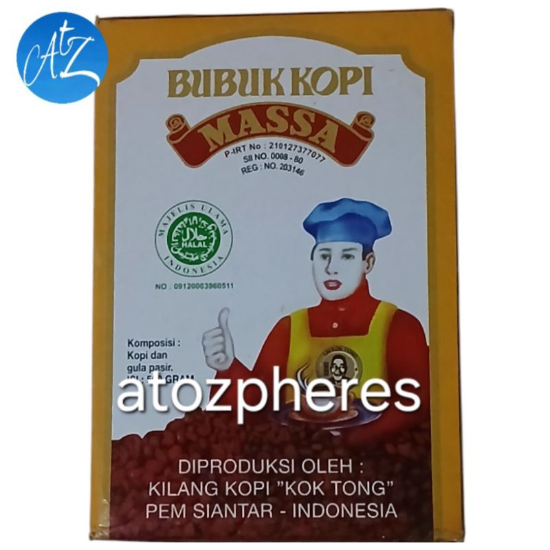 Jual Bubuk kopi khas Pematang Siantar MASSA KOK TONG KOKTONG halal MUI ...