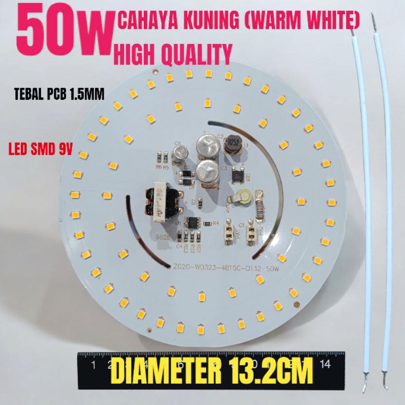 Jual Lampu LED 50W (CAHAYA KUNING) High quality | Shopee Indonesia