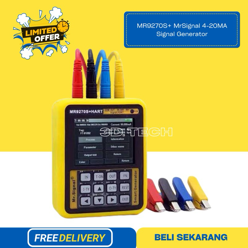 Jual MR9270S+ MrSignal 4-20MA Signal Generator Calibration Loop Calibrator Calibrate Current ...