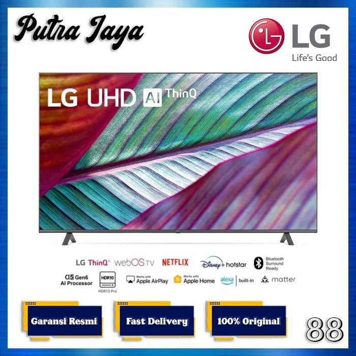 Jual LG 55UR7500 4K Smart UHD AI ThinQ TV 55 Inch 55UR7500PSC | Shopee Indonesia
